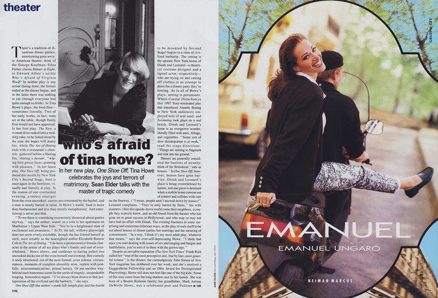 Theater: Who's Afraid of Tina Howe? | Vogue | FEBRUARY 1993