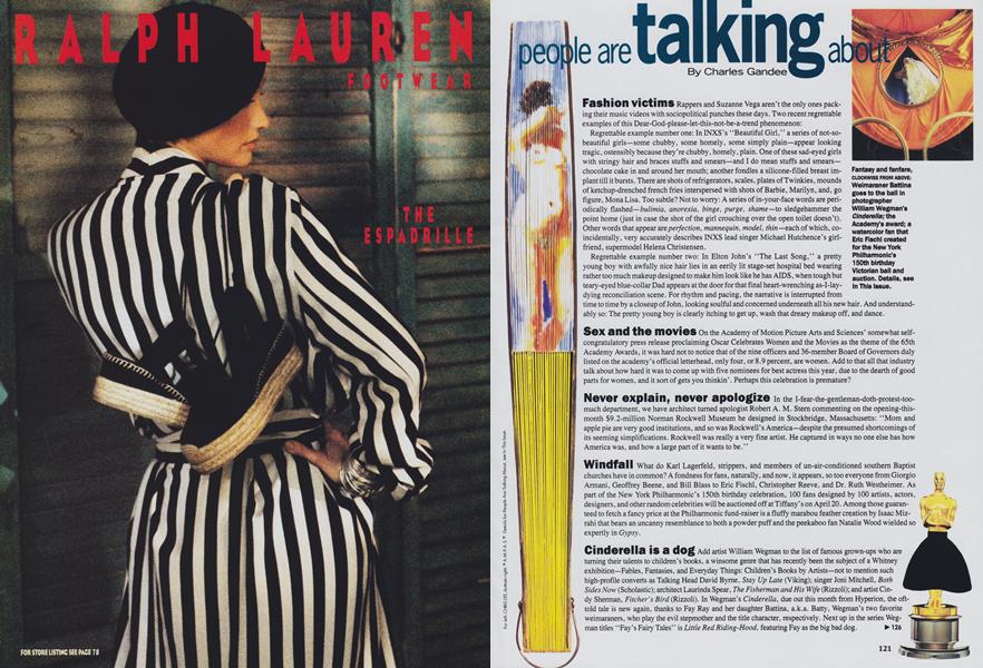 Fashion Victims/Sex and the Movies... | Vogue | APRIL 1993