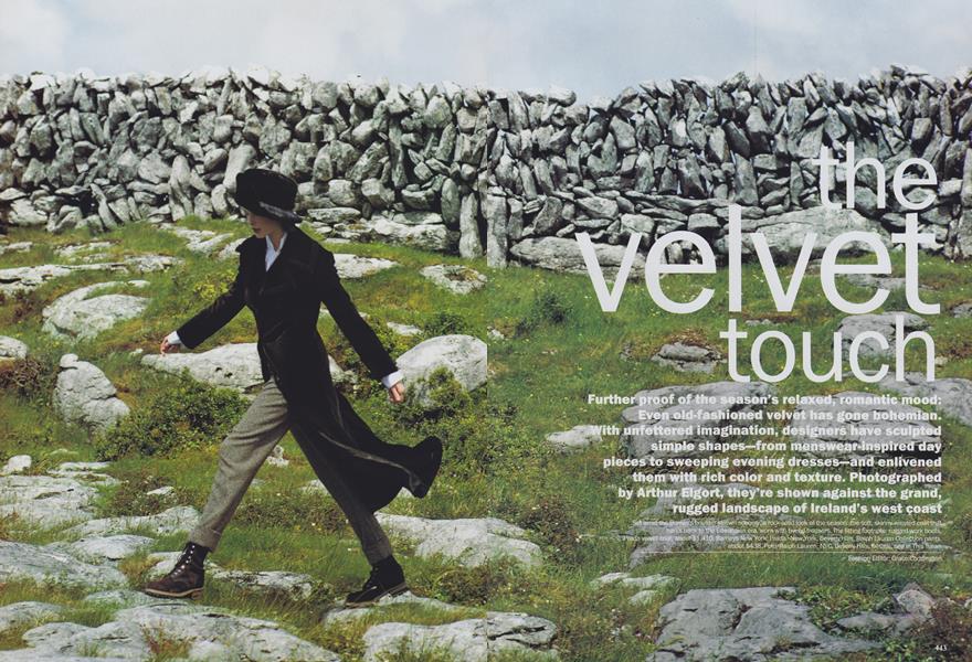 The Velvet Touch | Vogue | SEPTEMBER 1993
