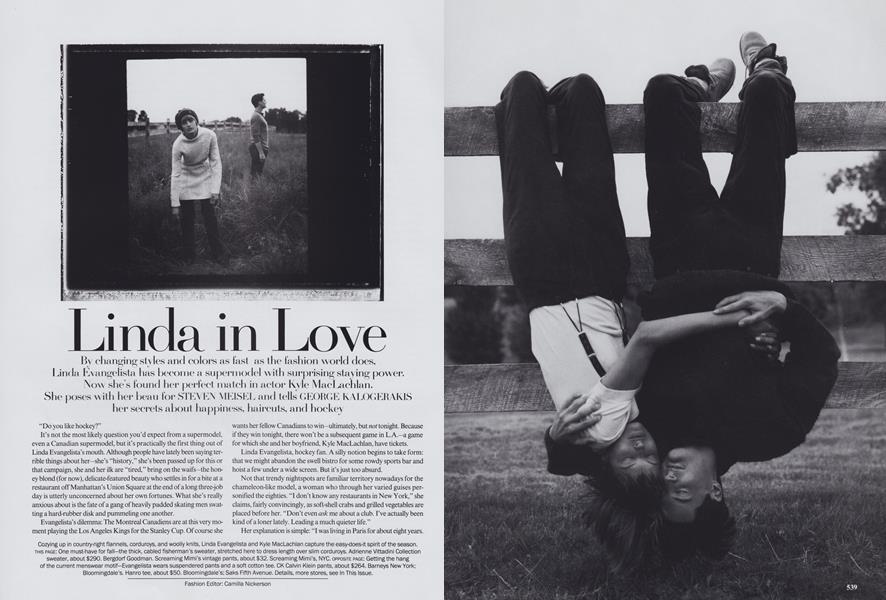 Linda in Love | Vogue | SEPTEMBER 1993