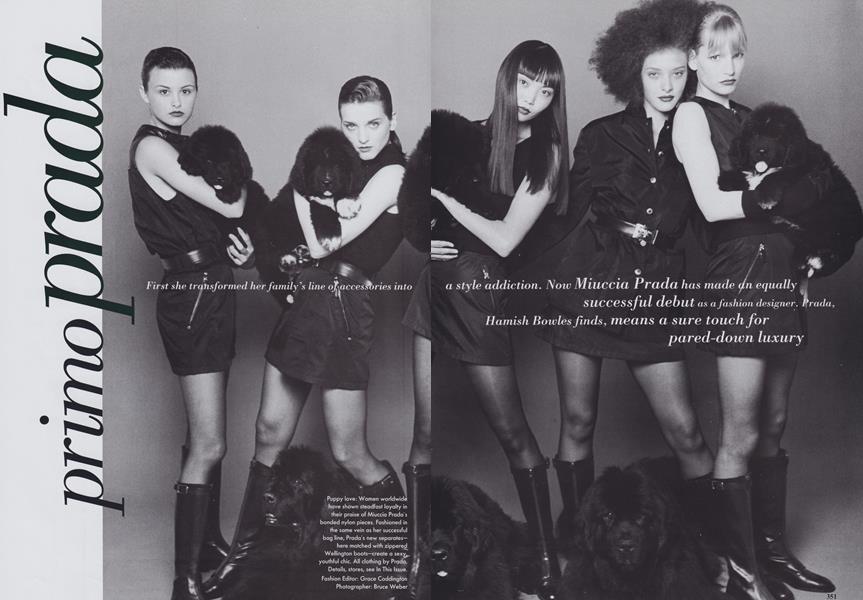 Primo Prada | Vogue | NOVEMBER 1994