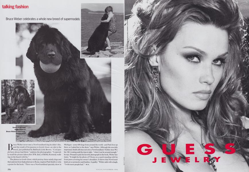 Bruce Weber Celebrates a Whole New Breed of Supermodels | Vogue ...