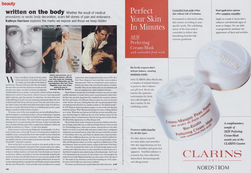 Written on the Body | Vogue | FEBRUARY 1995