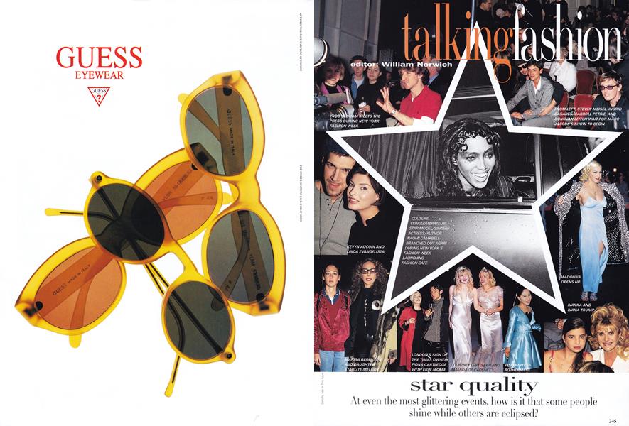 Star Quality | Vogue | JUNE 1995
