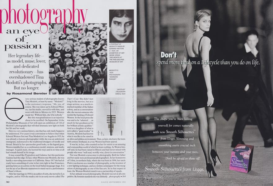 Photography: An Eye of Passion | Vogue | SEPTEMBER 1995
