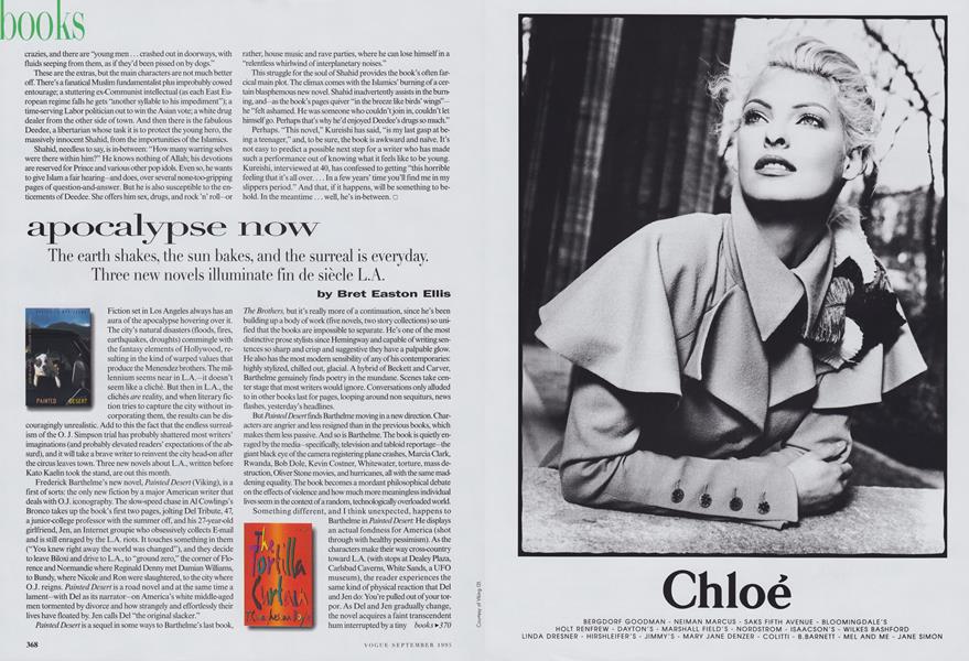 Books: Apocalypse Now | Vogue | SEPTEMBER 1995