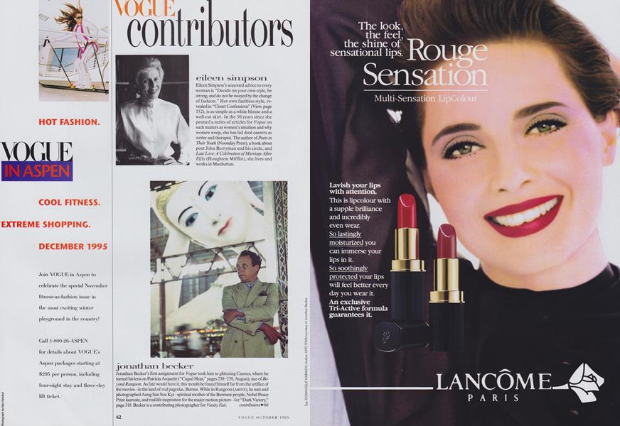 Eileen Simpson/Jonathan Becker... | Vogue | OCTOBER 1995