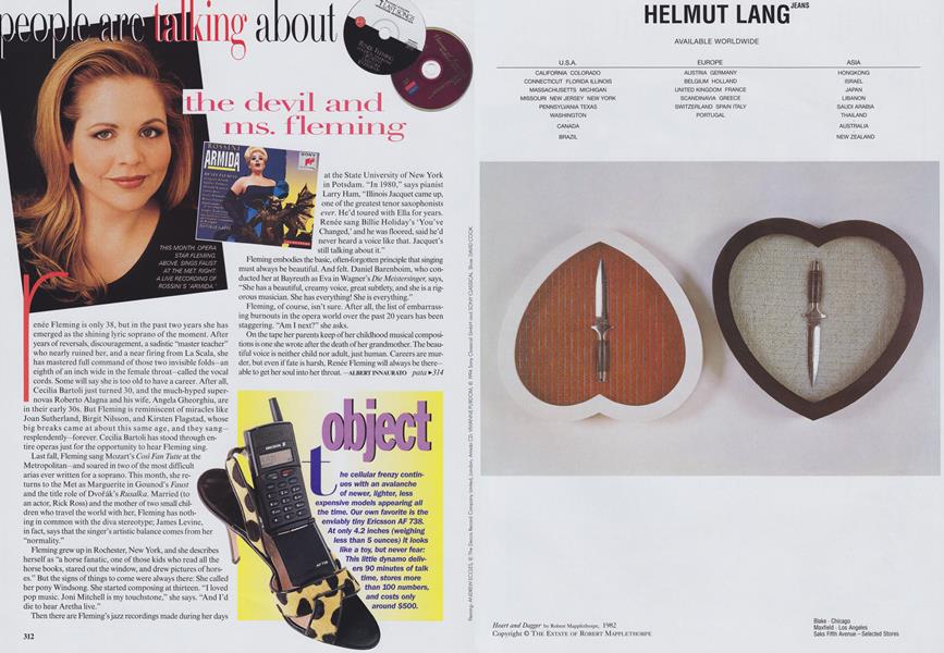 The Devil and Ms. Fleming | Vogue | MARCH 1997