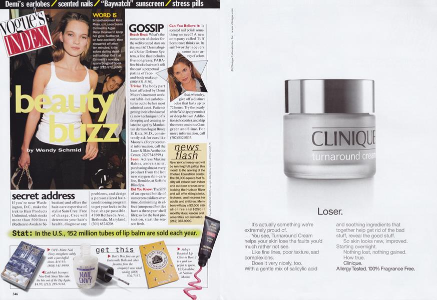 Beauty Buzz: Get This | Vogue | MAY 1997