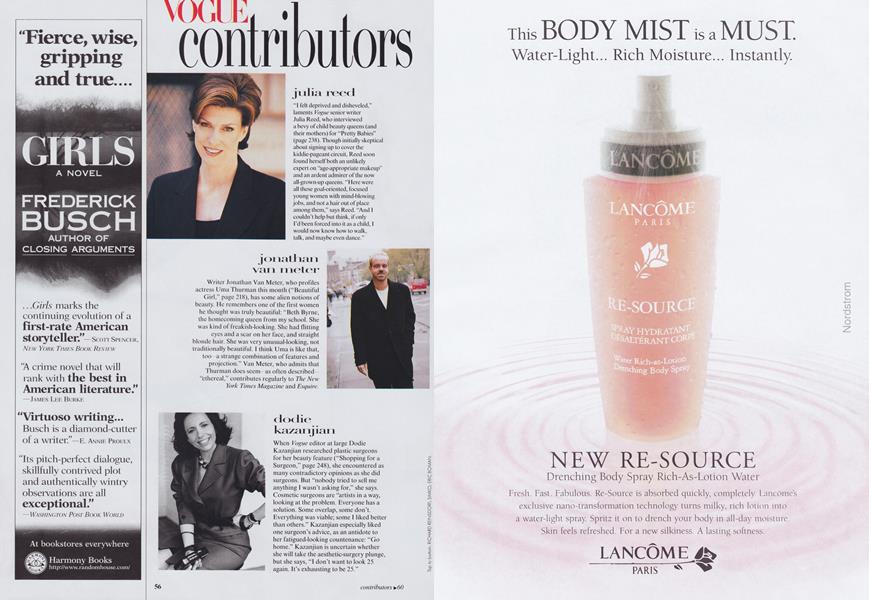 Julia Reed/Jonathan Van Meter... | Vogue | JUNE 1997