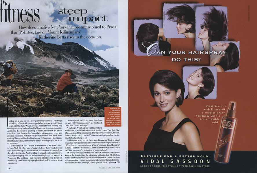 Sleep Impact | Vogue | OCTOBER 1998