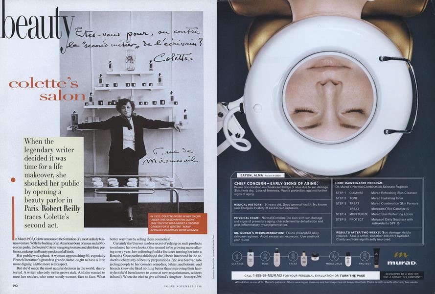 Colette's Salon | Vogue | NOVEMBER 1998