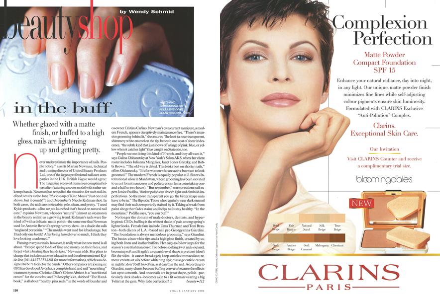 In the Buff | Vogue | JANUARY 1999