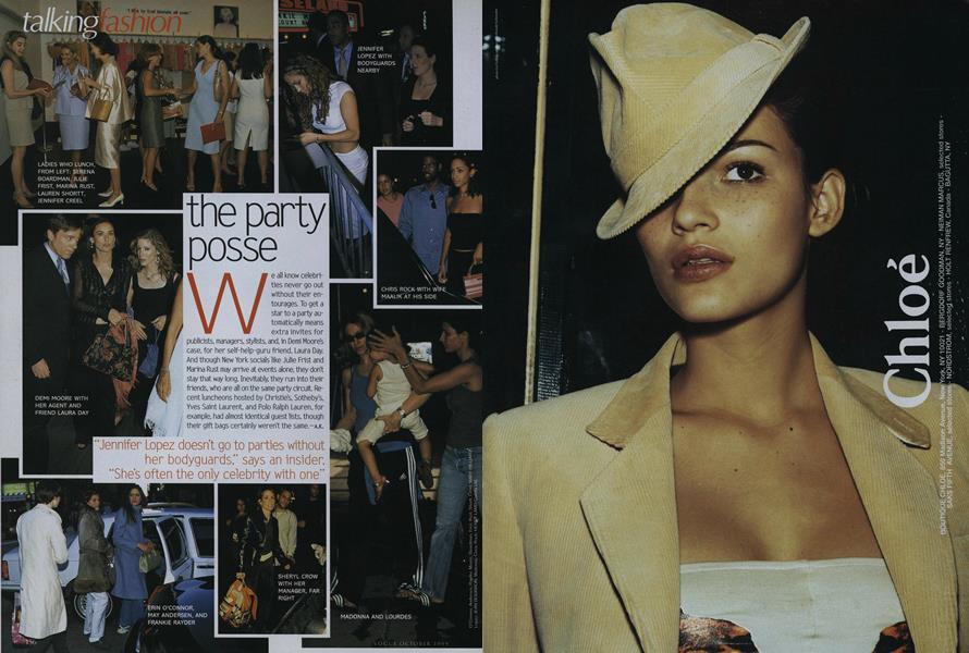 The Party Posse | Vogue | OCTOBER 1999