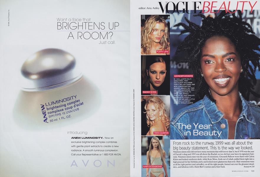 The Year in Beauty | Vogue | JANUARY 2000