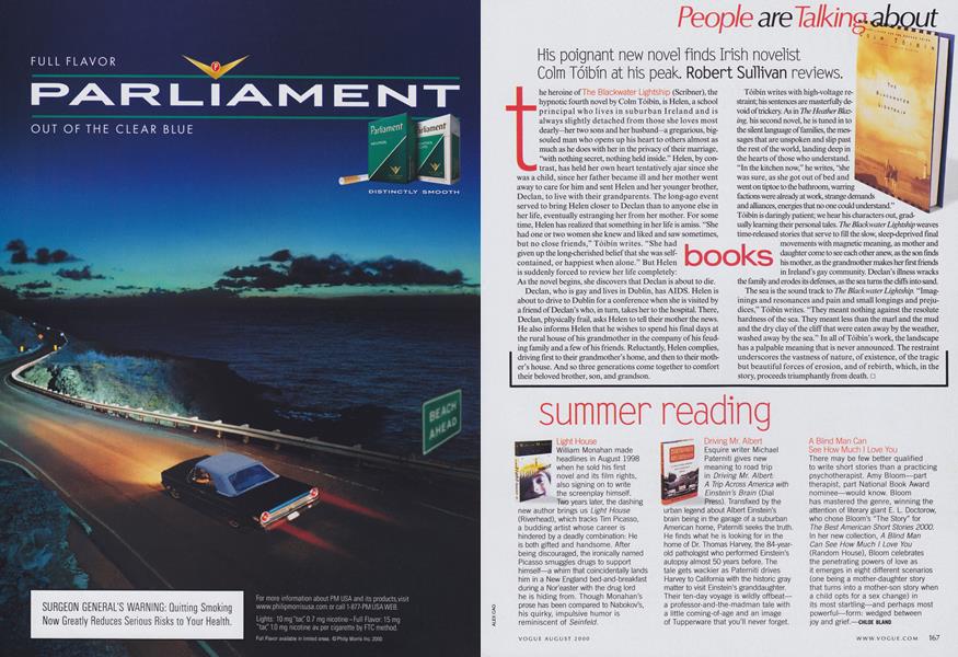 Books: Summer Reading | Vogue | AUGUST 2000