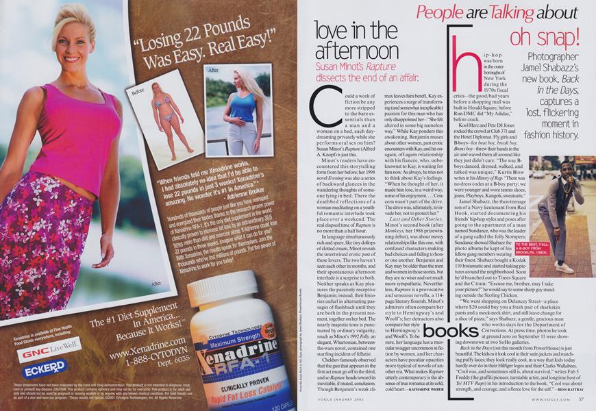 Books: Oh Snap! | Vogue | JANUARY 2002