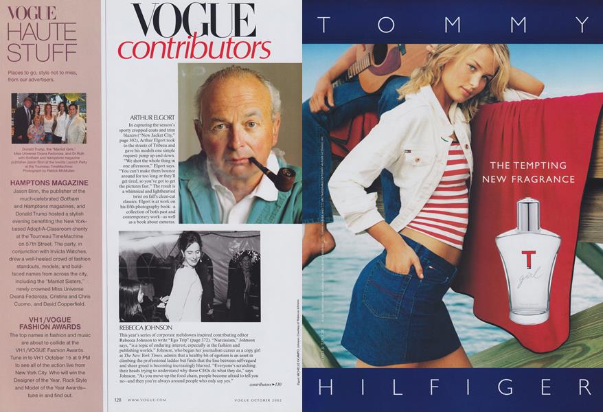 Contributors | Vogue | OCTOBER 2002