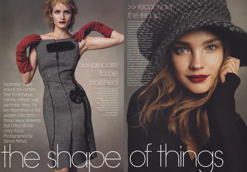 The Shape of Things | Vogue | JULY 2003