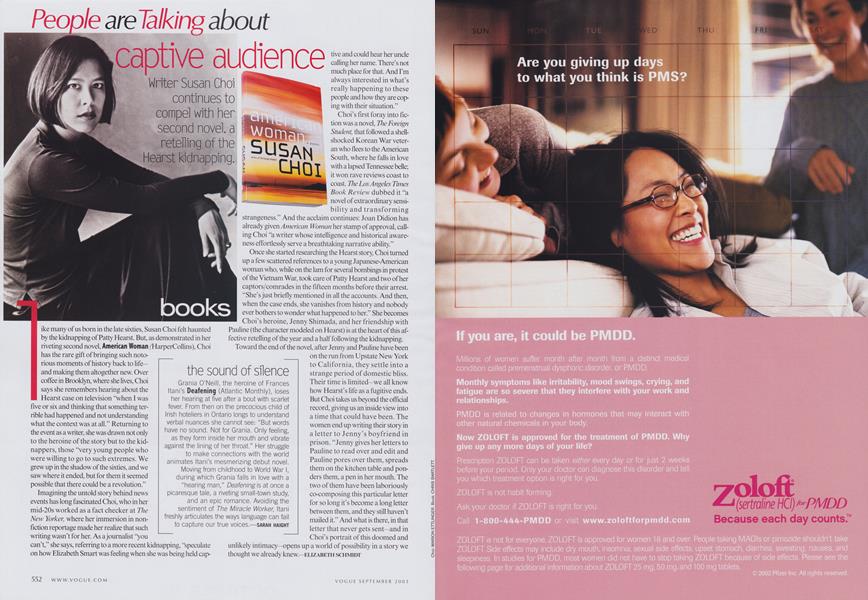 Books: The Sound of Silence | Vogue | SEPTEMBER 2003