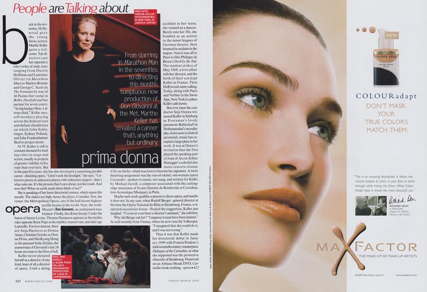 Opera: Prima Donna | Vogue | MARCH 2004
