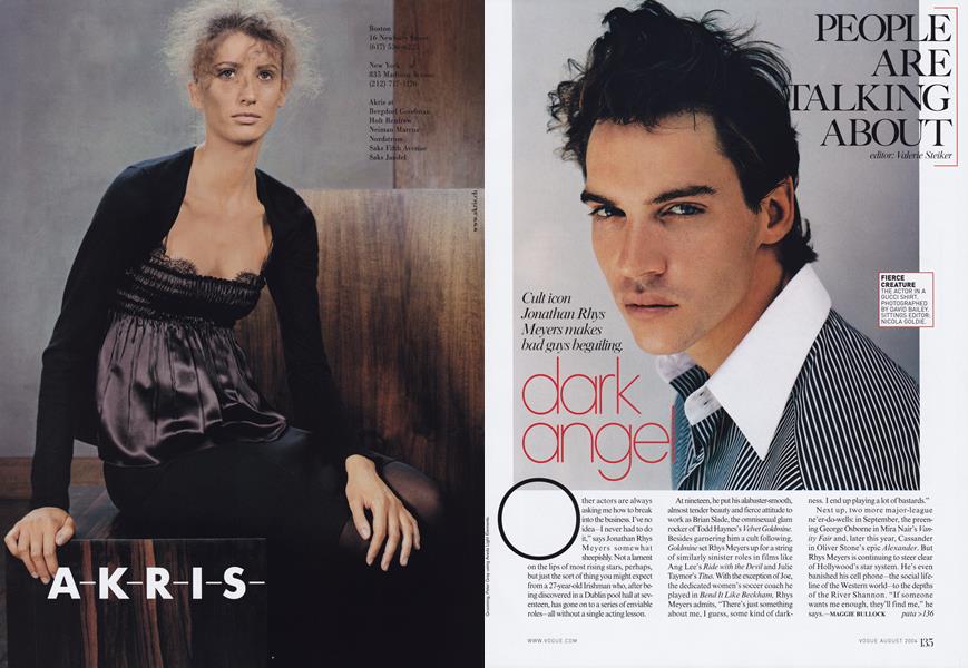 Dark Angel | Vogue | AUGUST 2004