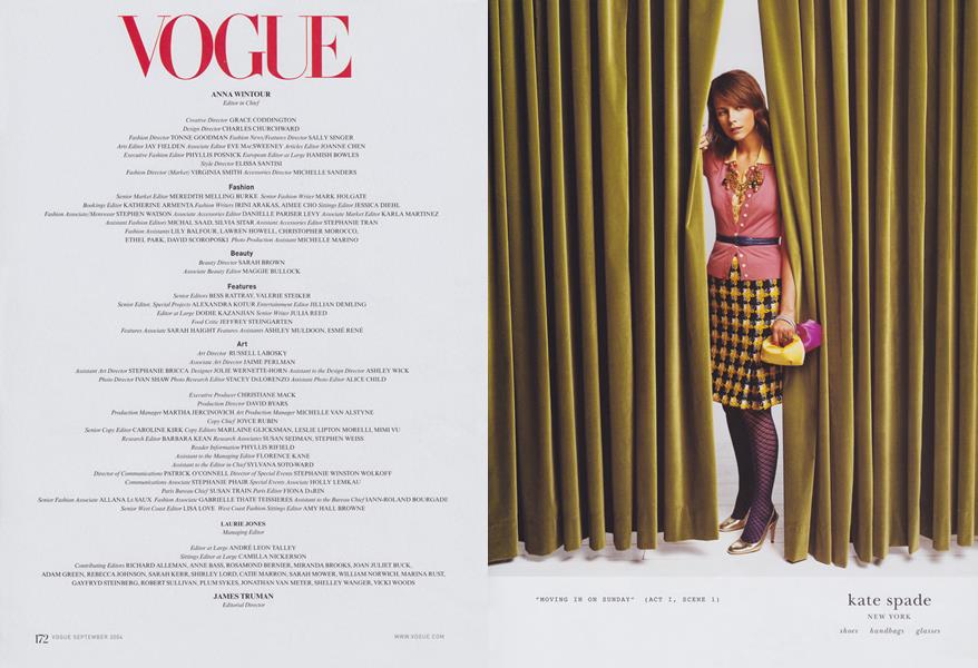 Masthead | Vogue | SEPTEMBER 2004