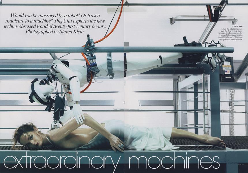 Extraordinary Machines | Vogue | JANUARY 2006
