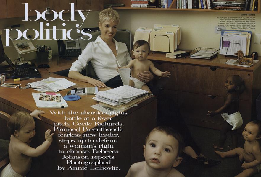 Body Politics | Vogue | JULY 2006