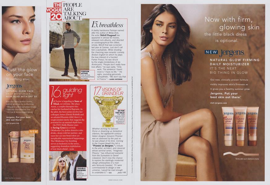 The Vogue 20: Guiding Light | Vogue | JULY 2007