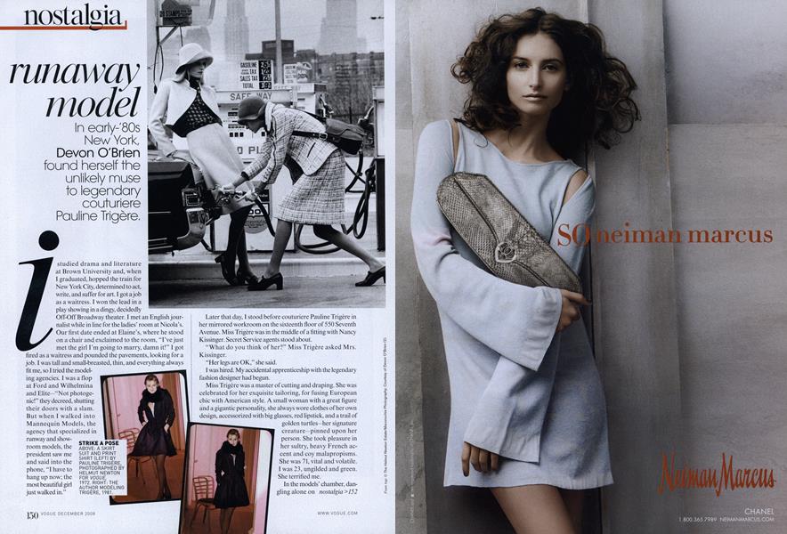 Runaway Model | Vogue | DECEMBER 2008