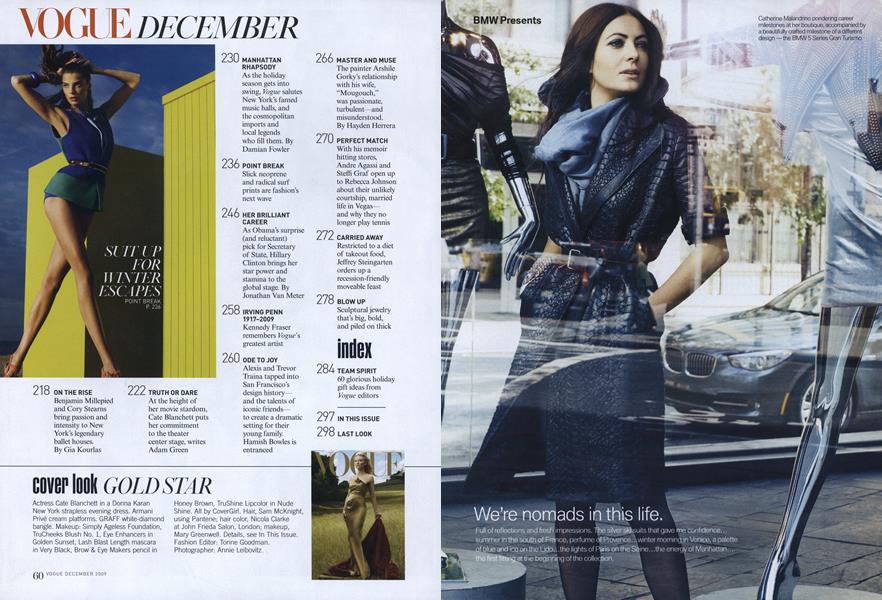 Gold Star | Vogue | DECEMBER 2009
