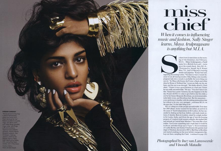 Miss Chief | Vogue | JANUARY 2010