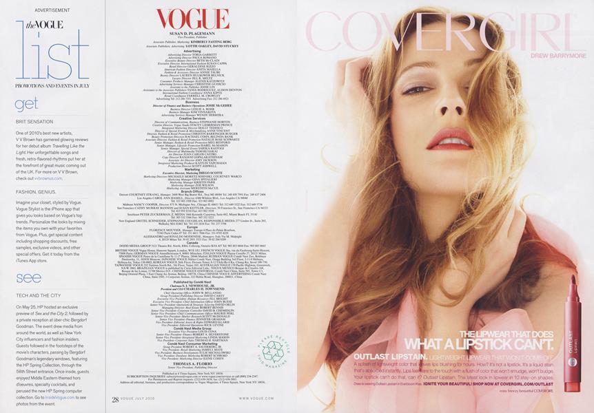 Masthead | Vogue | JULY 2010