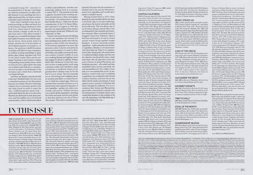 In This Issue | Vogue | MAY 2011