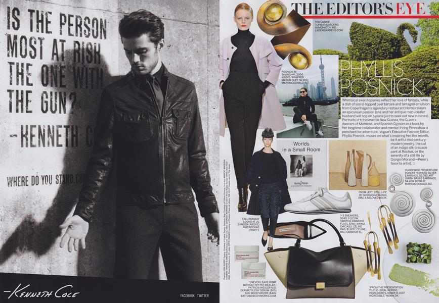 Phyllis Posnick | Vogue | SEPTEMBER 2011