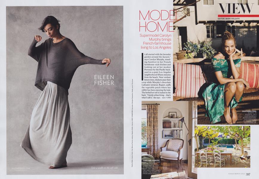 Simple Life: Model Home | Vogue | MARCH 2012