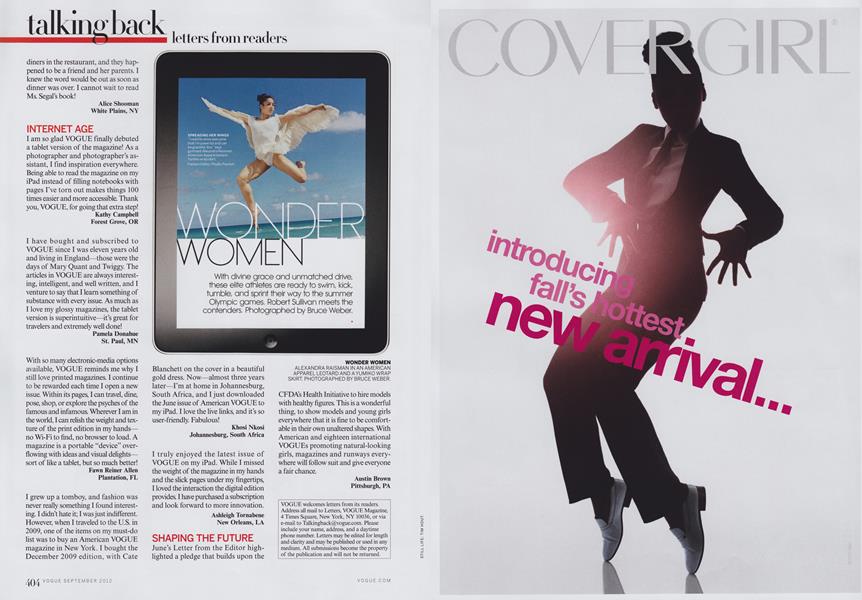 | Vogue | SEPTEMBER 2012