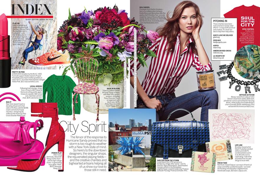 City Spirit | Vogue | January 2013