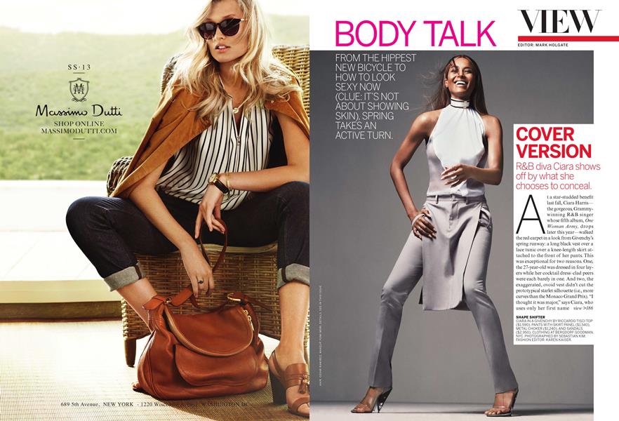 Hide and Chic: Cover Version | Vogue | APRIL 2013