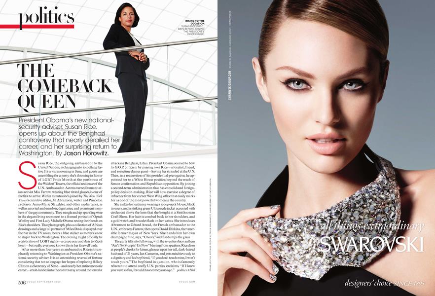 Power Player: The Comeback Queen | Vogue | SEPTEMBER 2013