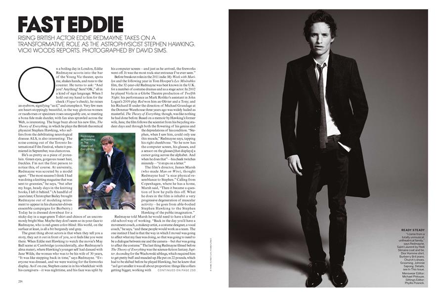 Fast Eddie | Vogue | NOVEMBER 2014
