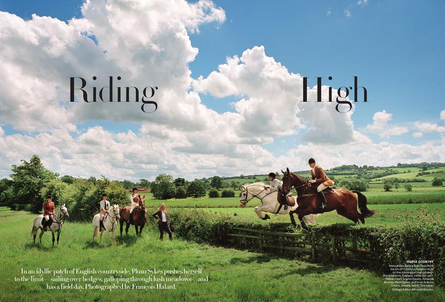 Riding High | Vogue | NOVEMBER 2014