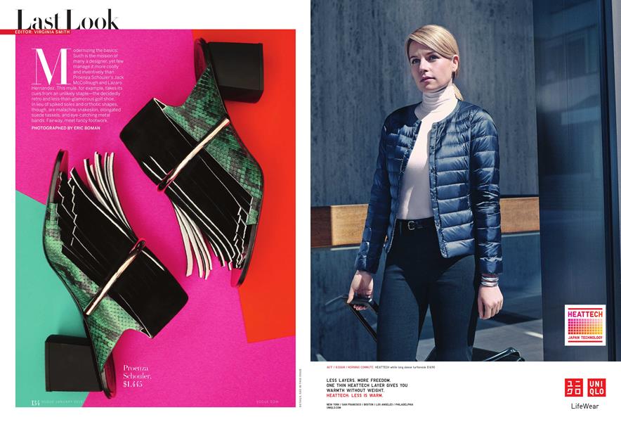 Last Look | Vogue | January 2015