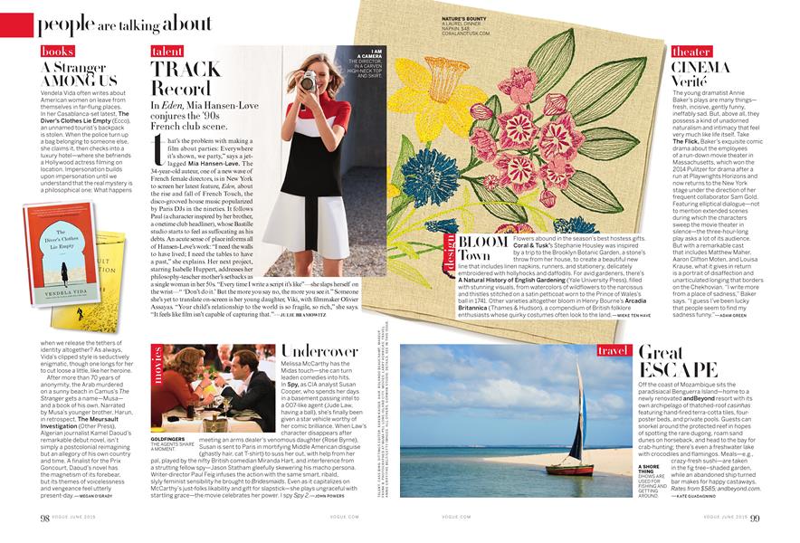 Movies: Undercover | Vogue | June 2015