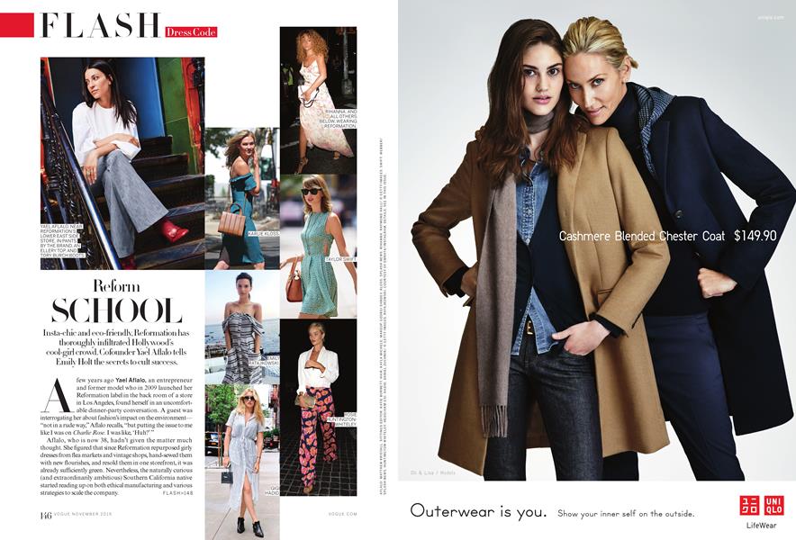 Dress Code: Reform School | Vogue | NOVEMBER 2015