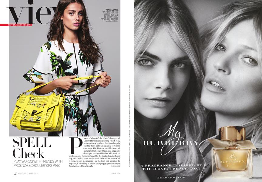 Finishing Touches: Spell Check | Vogue | NOVEMBER 2015