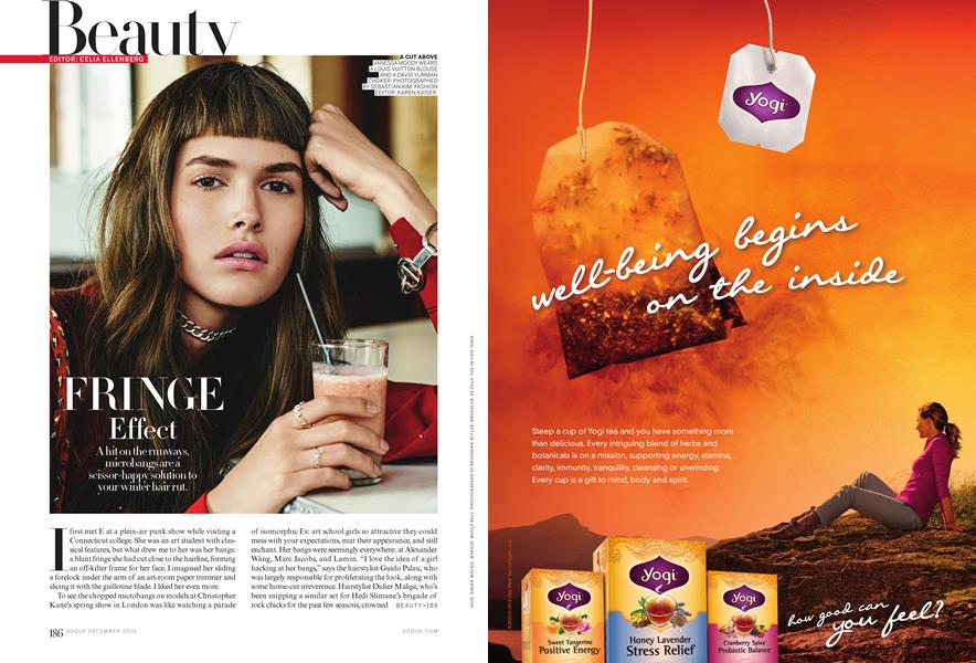 Hair: Fringe Effect | Vogue | DECEMBER 2015