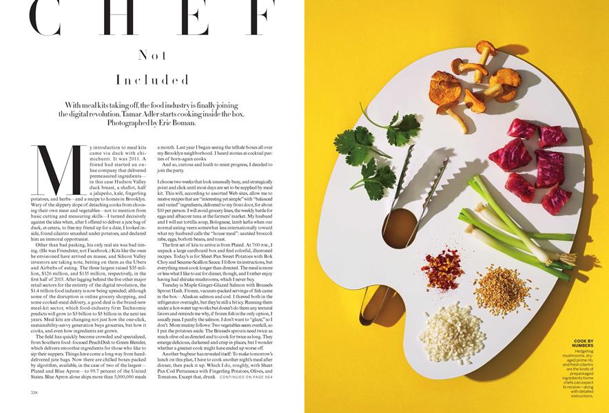 Chef Not Included | Vogue | MARCH 2016