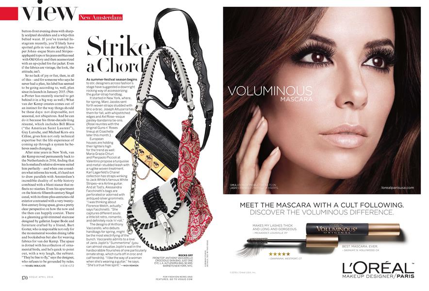 Strike a Chord | Vogue | APRIL 2016